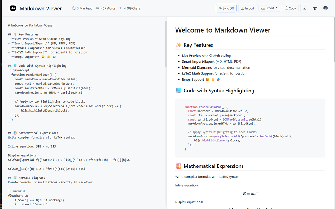 Markdown Viewer